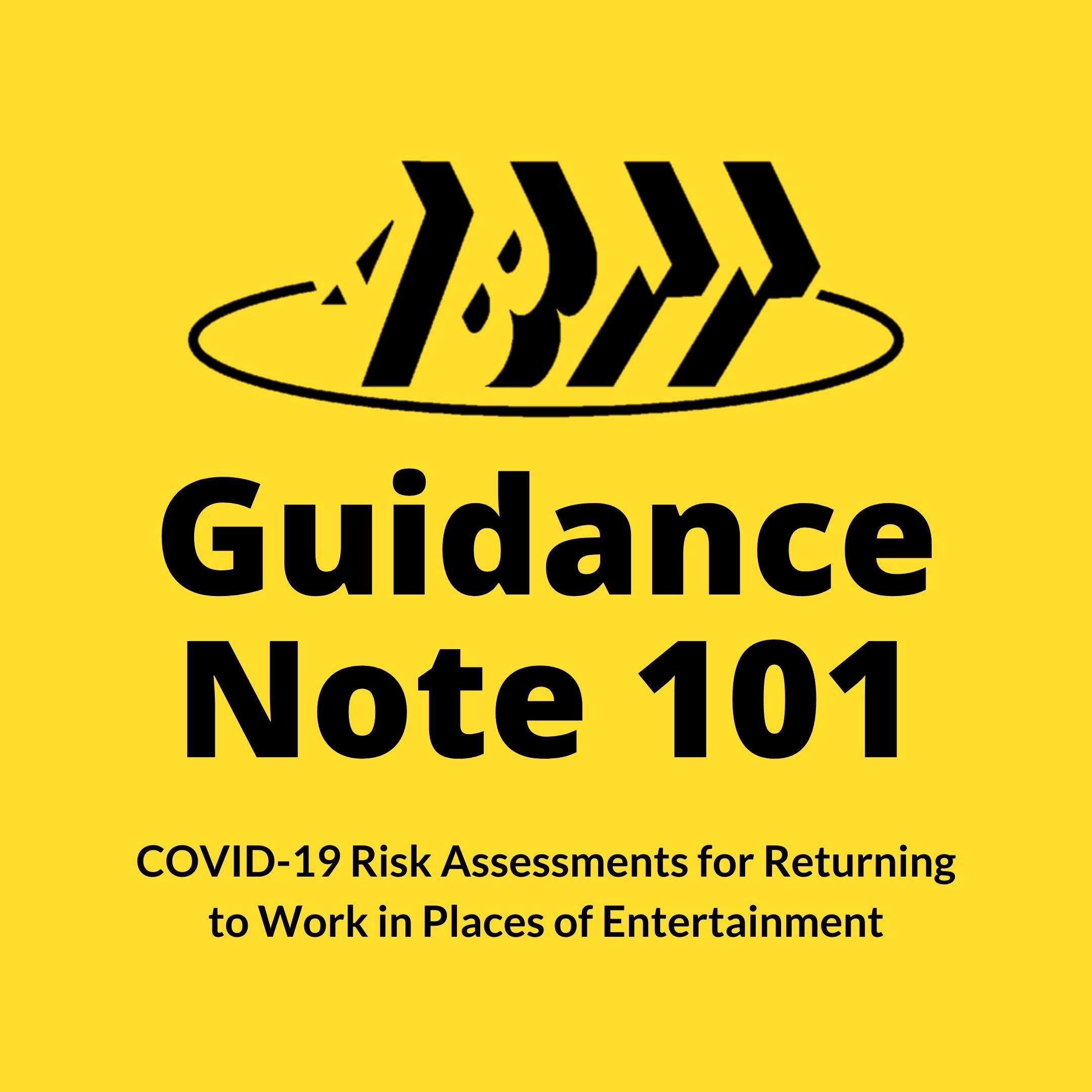 Guidance Note 101 - COVID-19 Risk Assessments for Returning to Work in ...