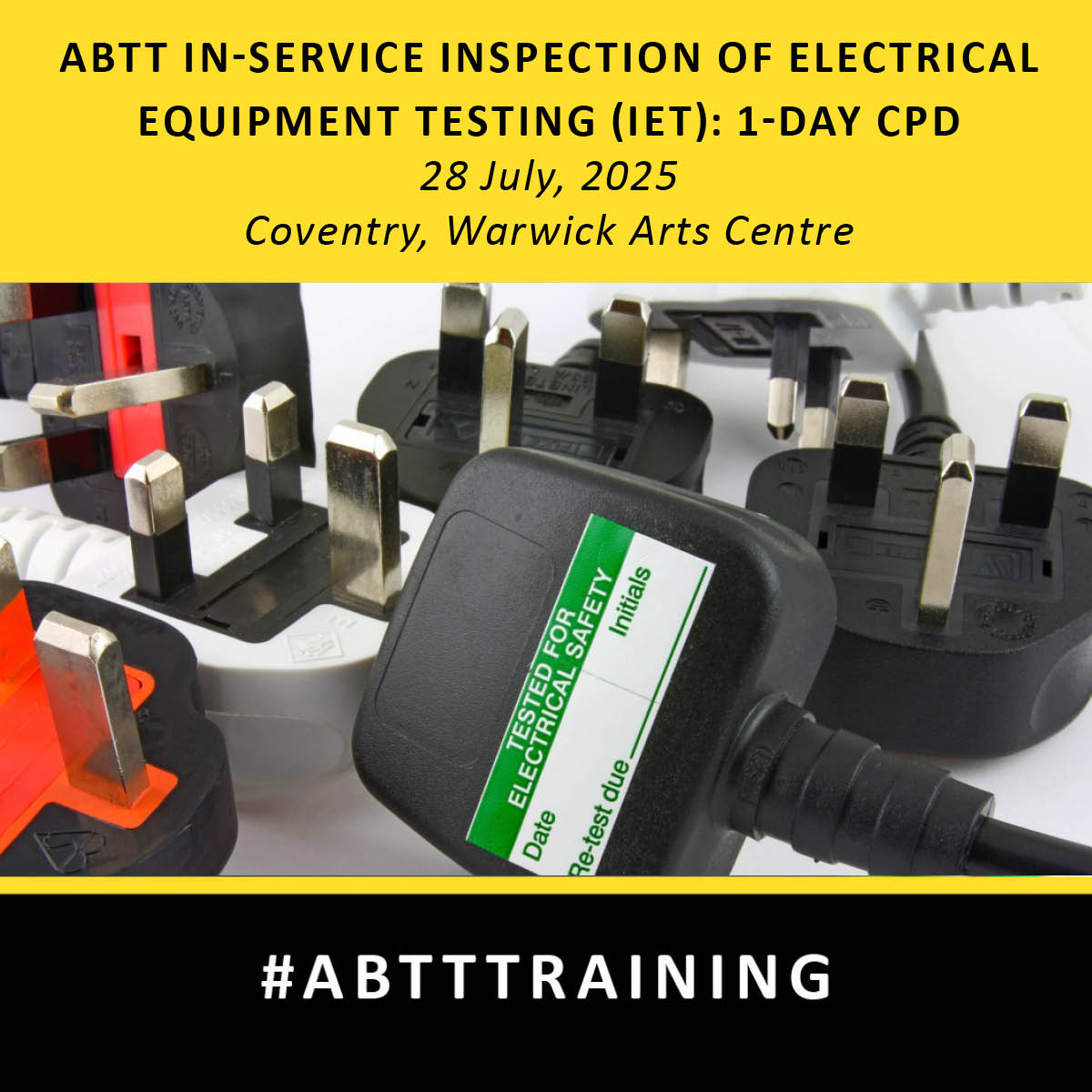 In-service Inspection of Electrical Equipment Testing (IET): 1-day CPD ...